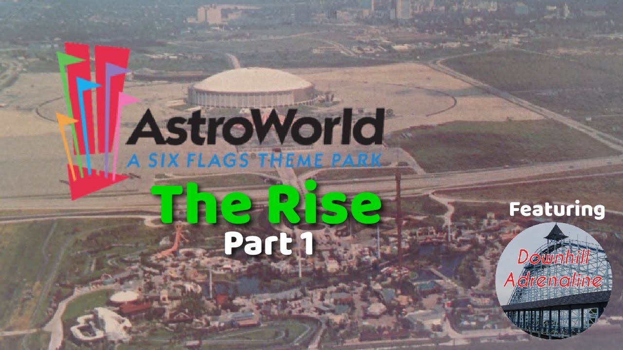Astroworld Theme Park Astroworld Roller Coaster At Houston Amusement