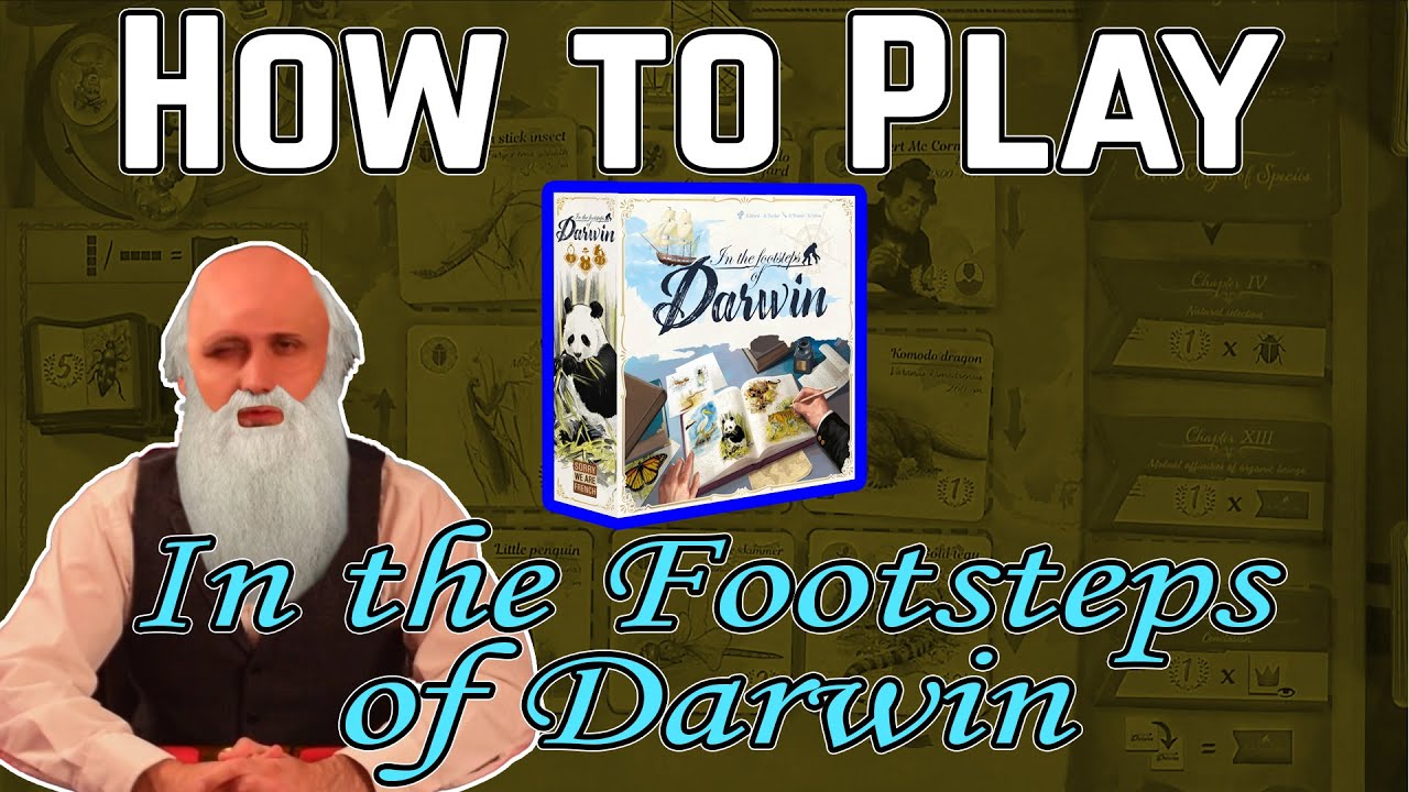How To Play In the Footsteps of Darwin - Learn Board Games - YouTube