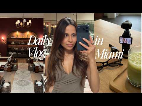 MIAMI VLOG | Finalmente, começando meu Little Nest & Pilates Day