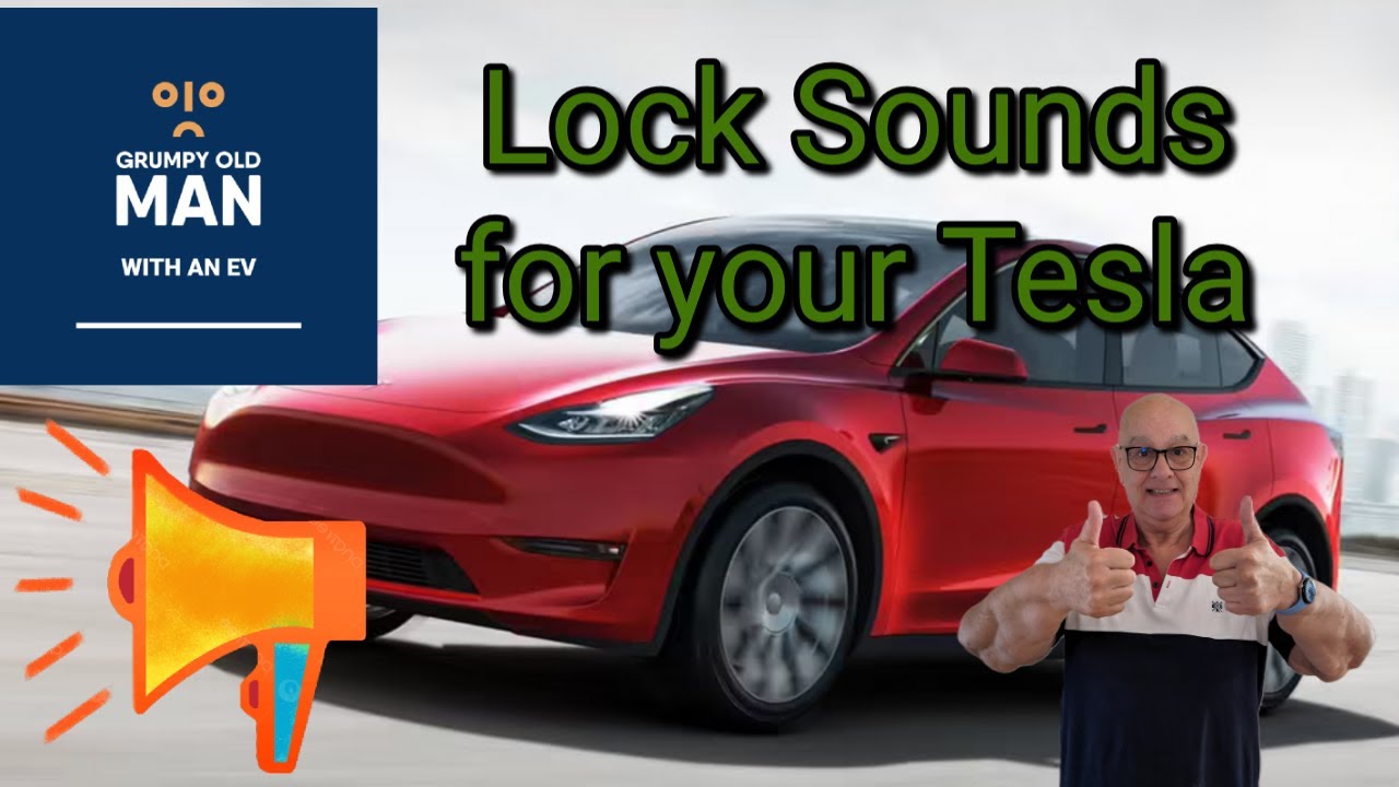 Tesla Lock Sounds and Custom Lock Sounds - YouTube