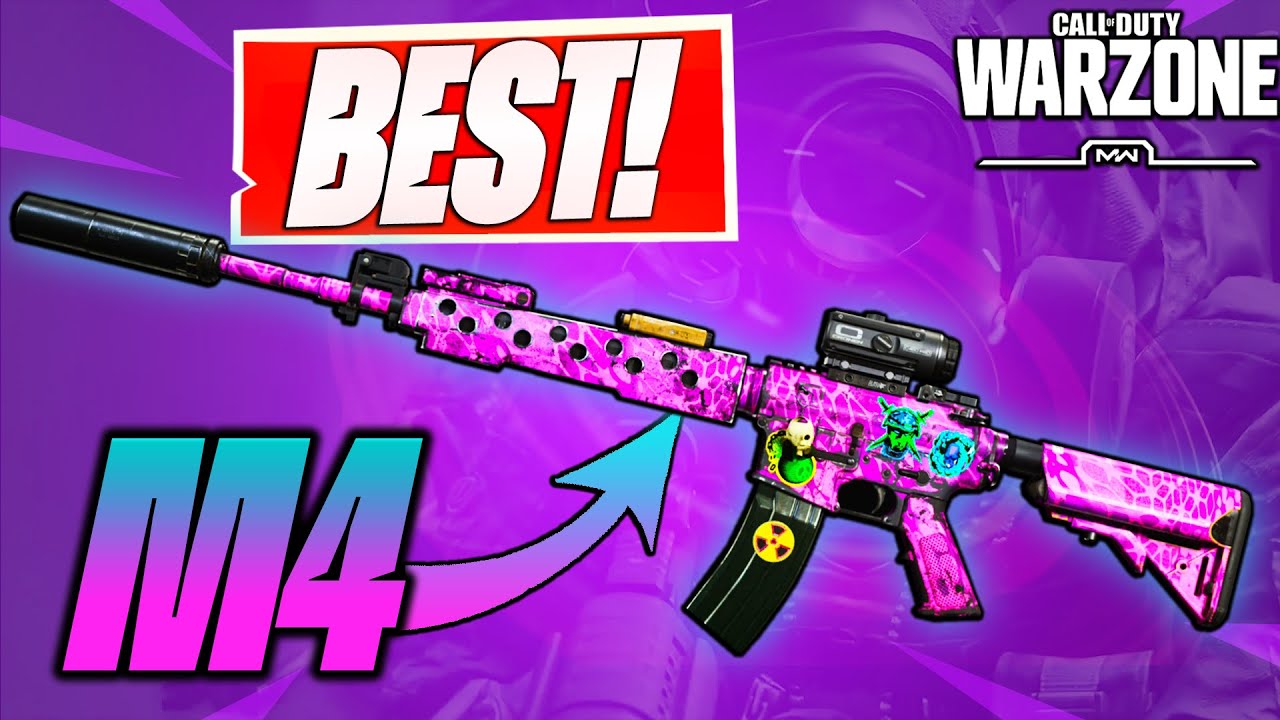Strongest, Fastest Assault Rifle In Warzone M4A1 - CALL OF DUTY MODERN ...