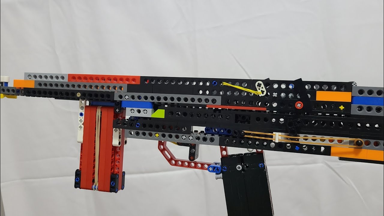 Lego Full-auto Bricks Shoter Update - YouTube