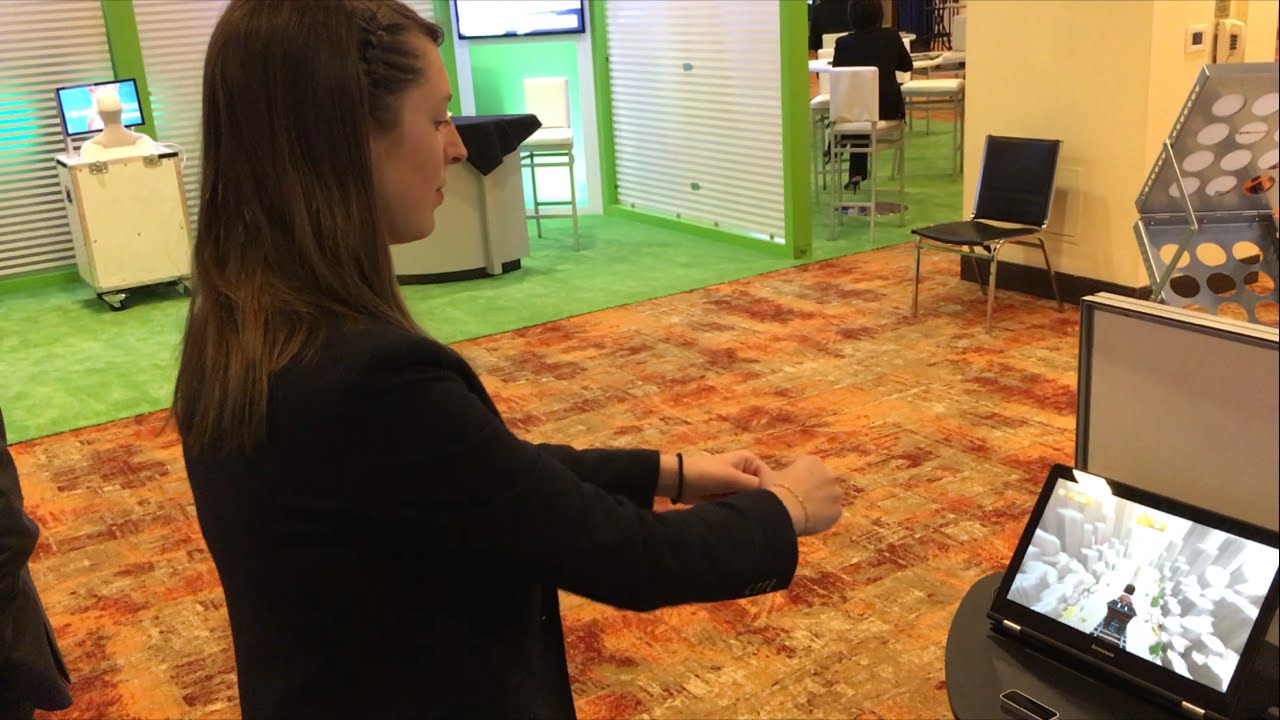 MindMaze: IOMI Mine Cart game for Stroke Rehab - YouTube