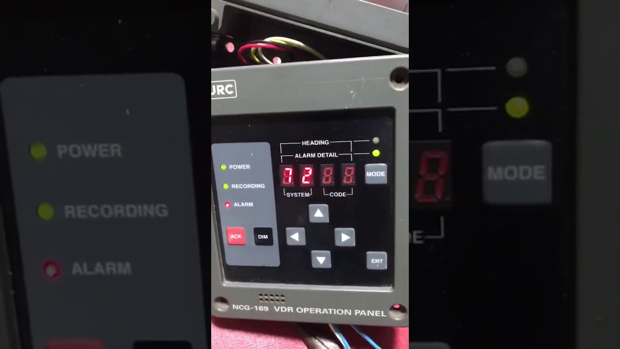 JRC VDR 1800 CAPSULE TESTING - YouTube