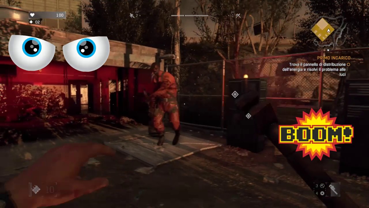 Dying Light Parkour Extreme Vs Zombie Youtube