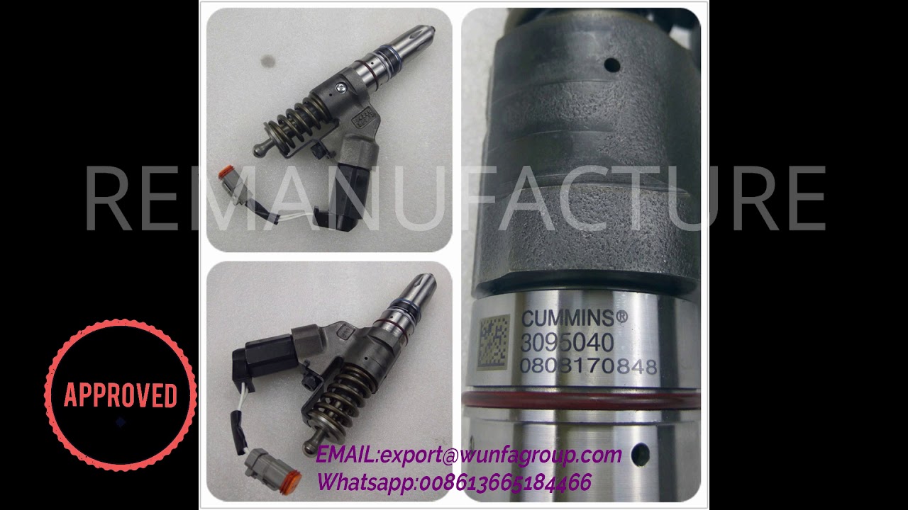 M11 3095040 CUMMINS WUNFA REMANUFACTURE - YouTube