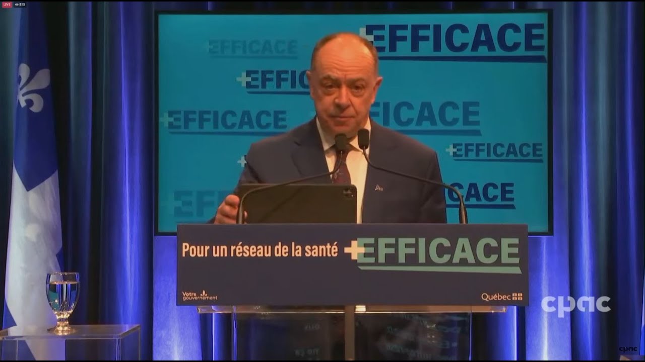 Le ministre de la Santé du Québec dépose sa réforme du réseau de la ...