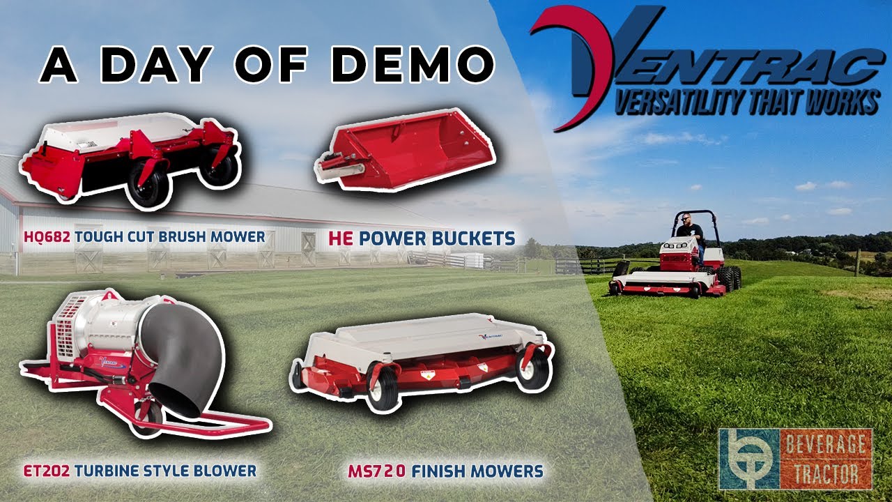 Ventrac 4520P Tractor and Attachments Demo - Versatility that WORKS ...