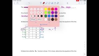 MAT 151 - Notes 4.1 - Properties of Linear Functions