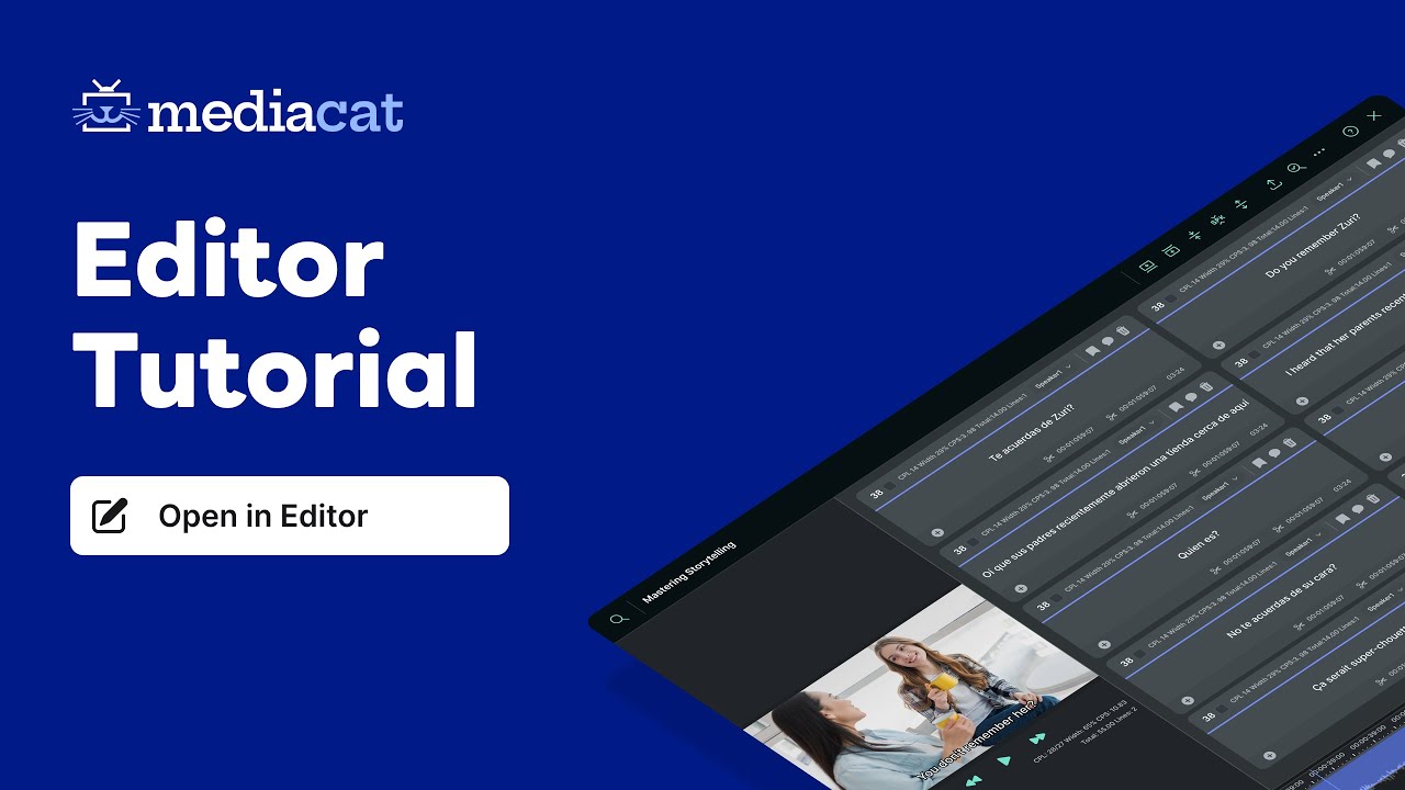 MediaCAT Editor Tutorial: Mastering Core Workflows - YouTube