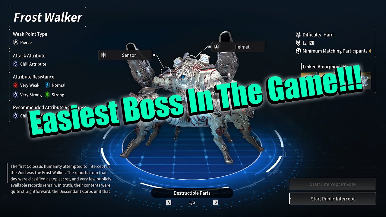 STOP STRESSING! Frost Walker 2 Minute Kill! | Easiest Boss In The First ...