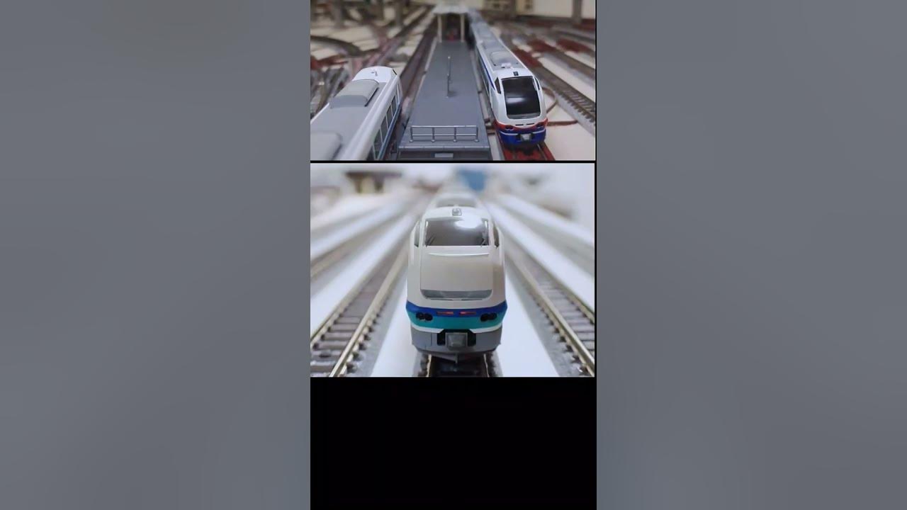 3 JR東日本 E653系1100番代(上沼垂色)〈GREENMAX 50788〉 走らせた JR EAST E653-1100 SERIES Kaminuttari color ＃train ...