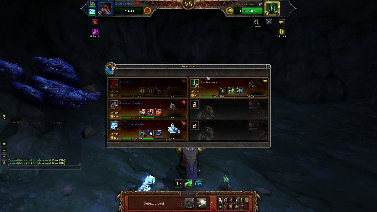 How to beat deathscreech with Beast pets - beast blitz - YouTube