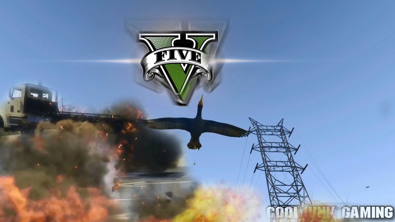 GTA 5 PC mods: Explosive bird crap - YouTube