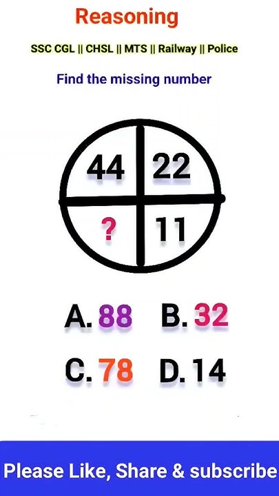 reasoning missing number analogy short tricks reasoning classes#ytshorts#shortfeed#shorts#viral# ...