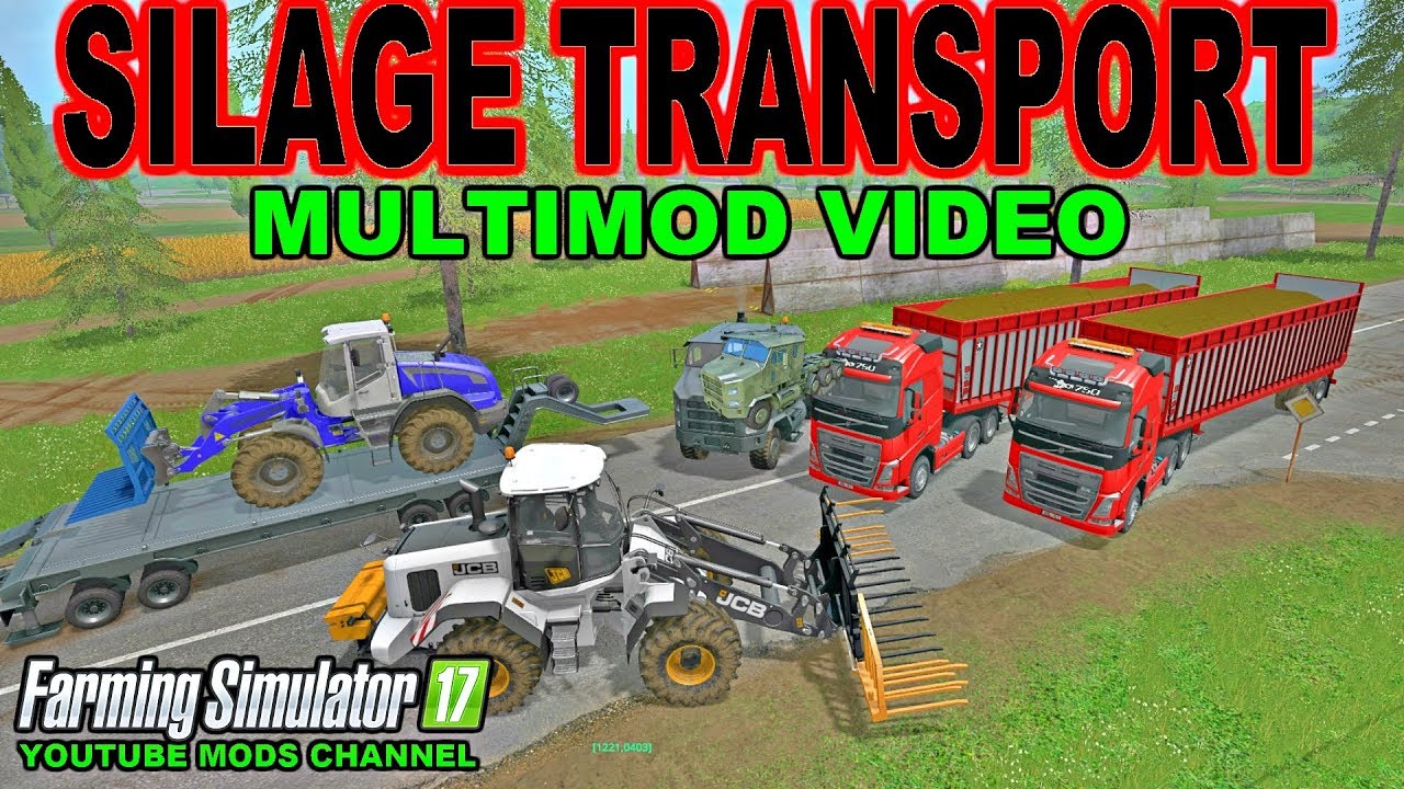 FS | 17 | Mods Silage Transport New Mods - YouTube
