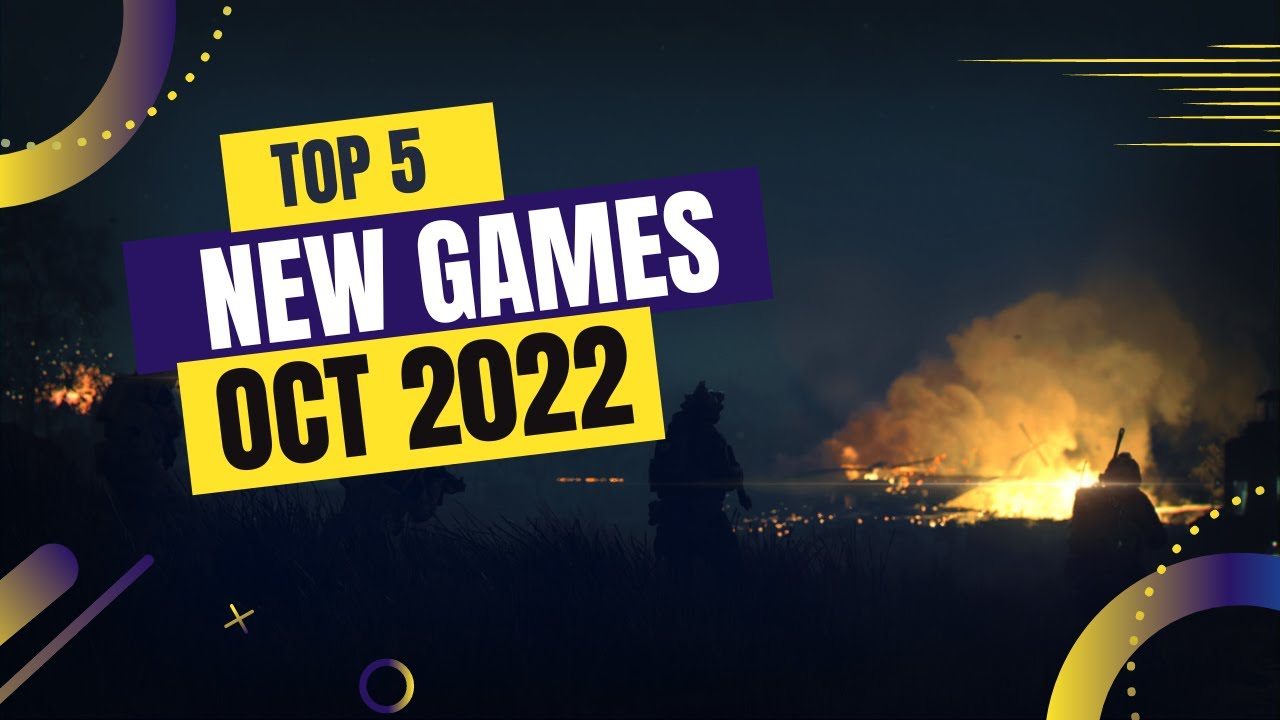 5 Best NEW Games to Play in October 2022 - YouTube