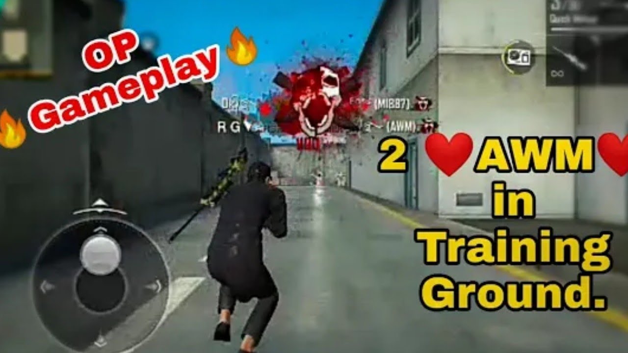 Op awm game play training of awm - YouTube