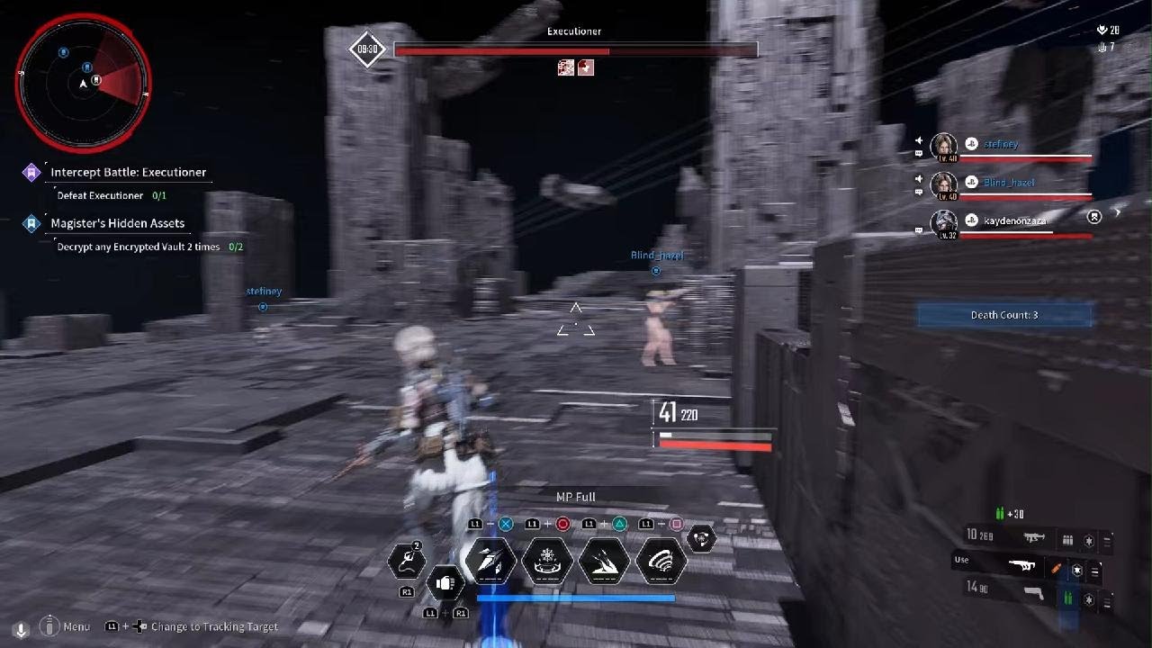 Part 25 Of The First Descendant (PS5): Executor Intercept Battle ...