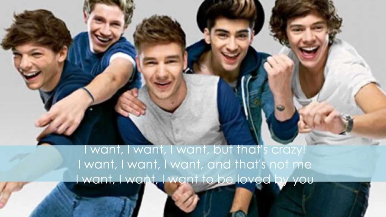 I Want-One Direction Lyrics - YouTube