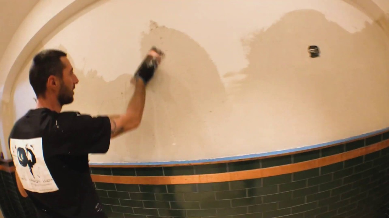 Deep Wood - Stucco plaster finish - YouTube