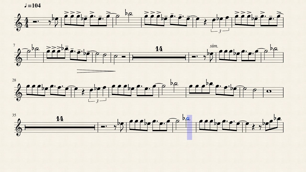 Little Talks Trumpet 1 by Of Monsters and Men Arranged By Jamie Eaton ...