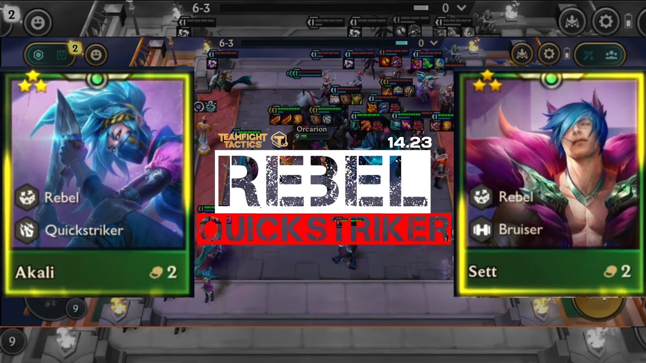 Rebel - Quickstriker Combo di Game TFT [ TeamFight Tactics ] Mobile ...