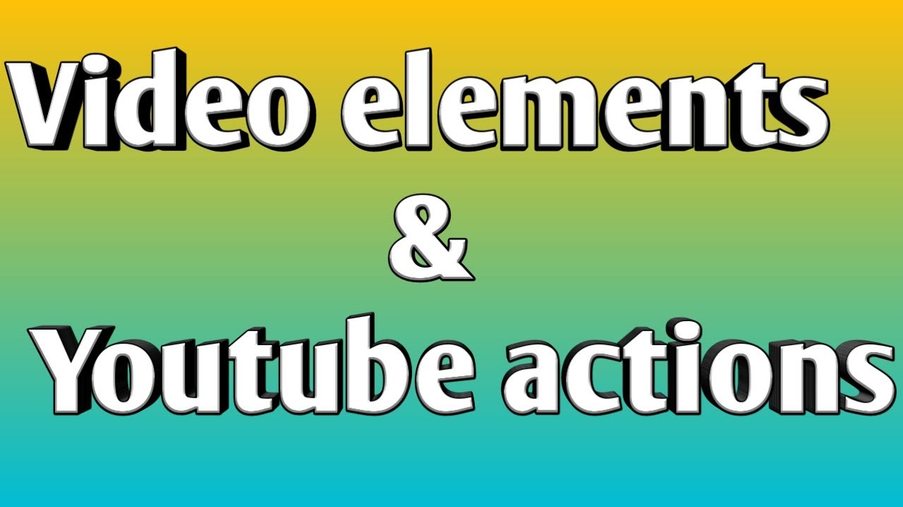 #video elements#community guidelines and actions#best advice for video ...