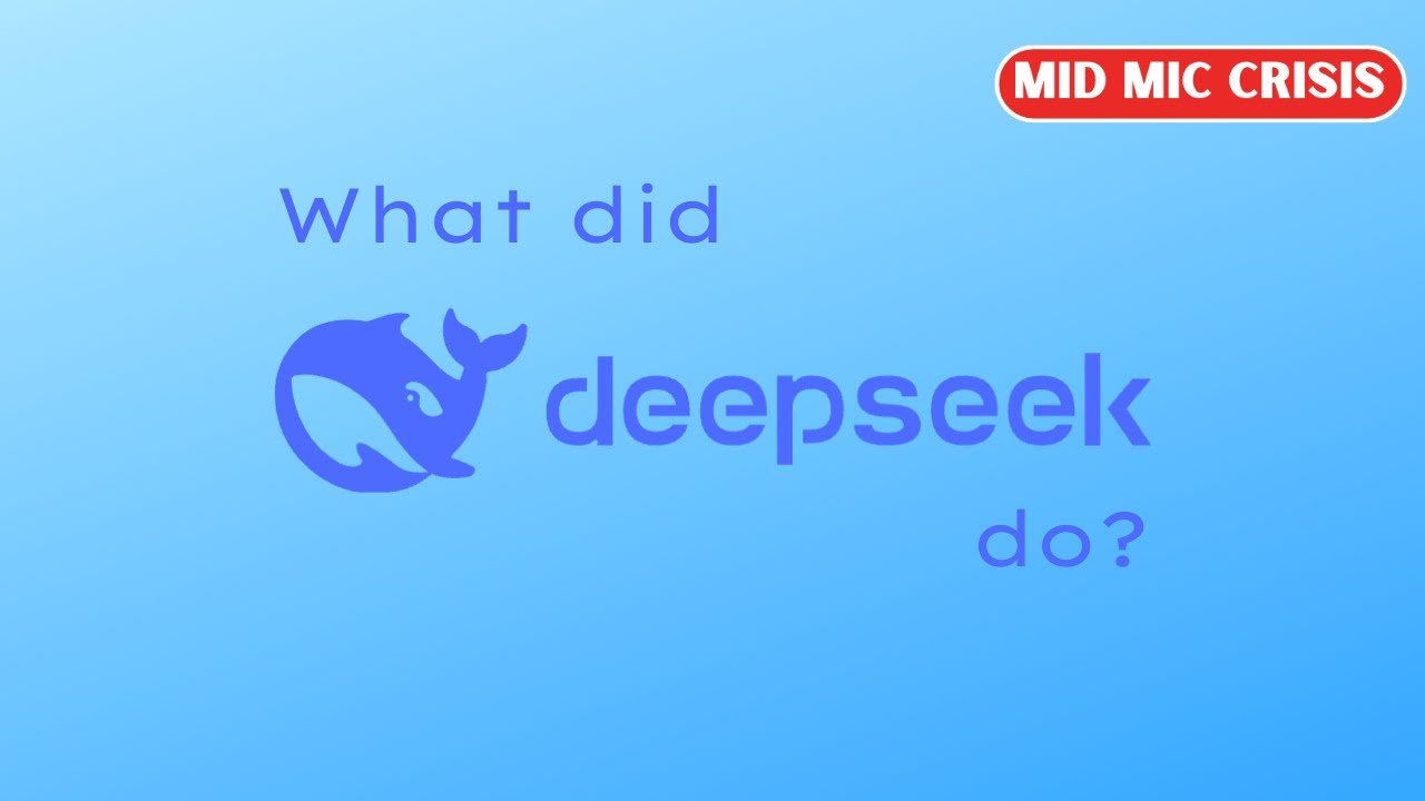 What Did DeepSeek Do? - YouTube