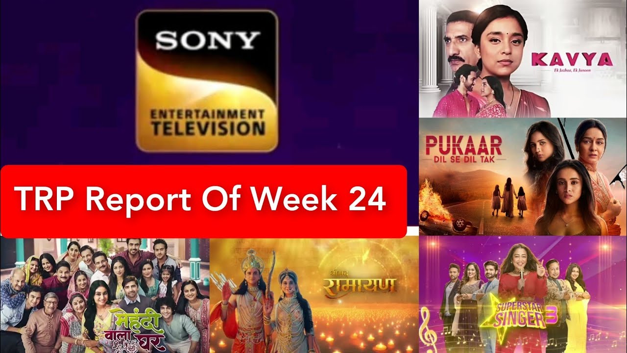 Sony Tv All Serials BARC TRP Report Of The Week 24 - YouTube
