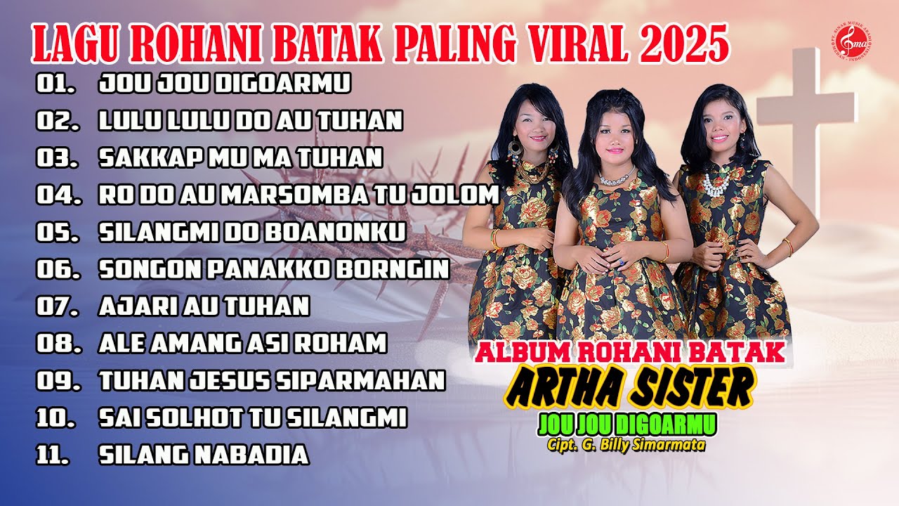 Lagu Rohani Batak Penyembahan Pagi Hari - Artha Sister - YouTube