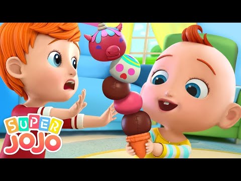 Bebé Ama Los Helados   Canciones Infantiles  Super JoJo