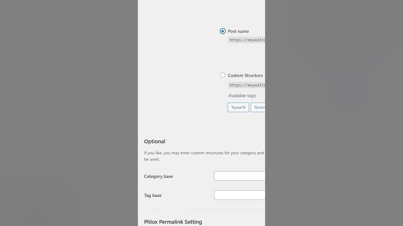 How to remove date from WordPress post URL in 2023 | Blogging - YouTube