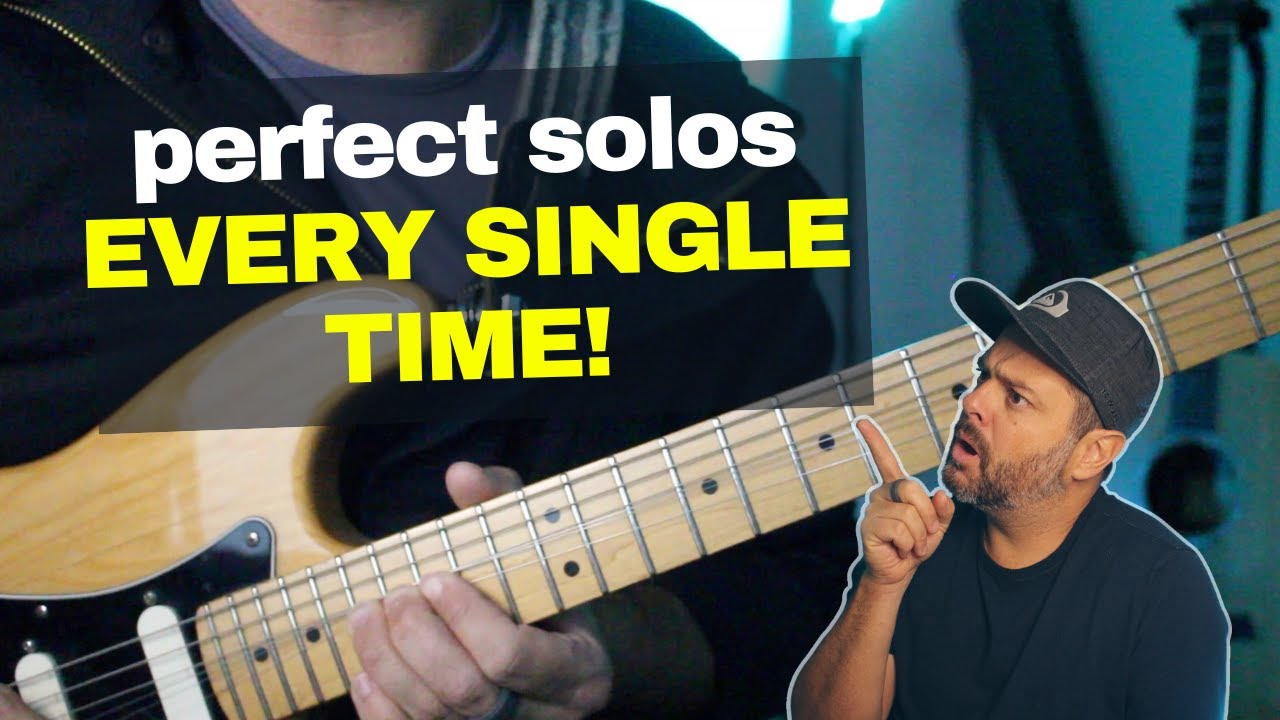 How to play a perfect solo every time? How Do The Pro's Build A Solo On ...
