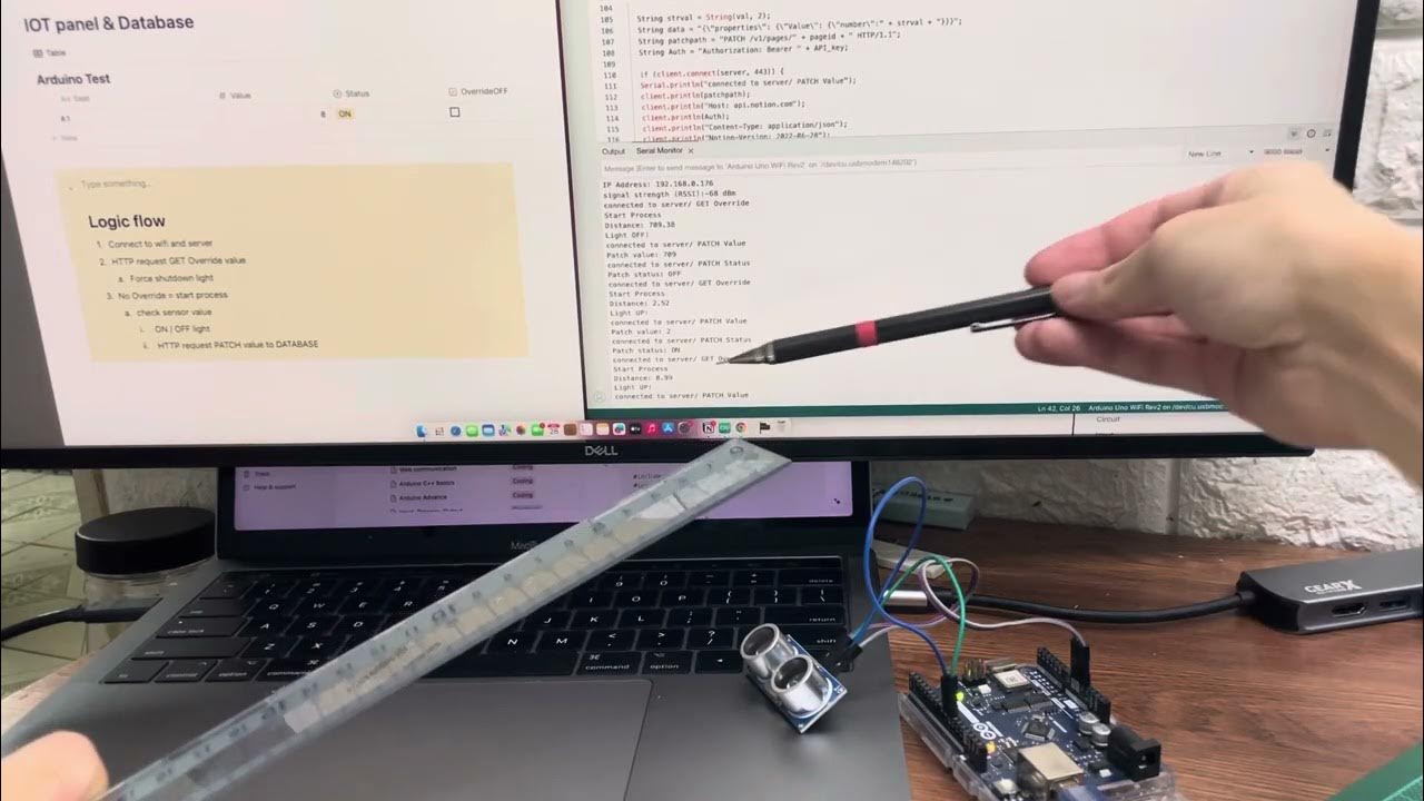 Arduino Notion IOT - YouTube