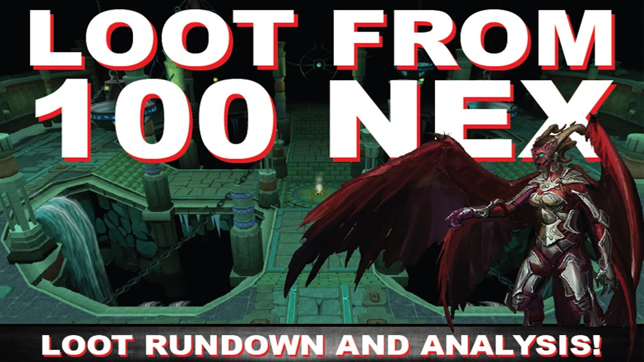 Loot from 100 Nex & Loot Analysis [Runescape 3] 5m Gp/hr - Episode 5 ...