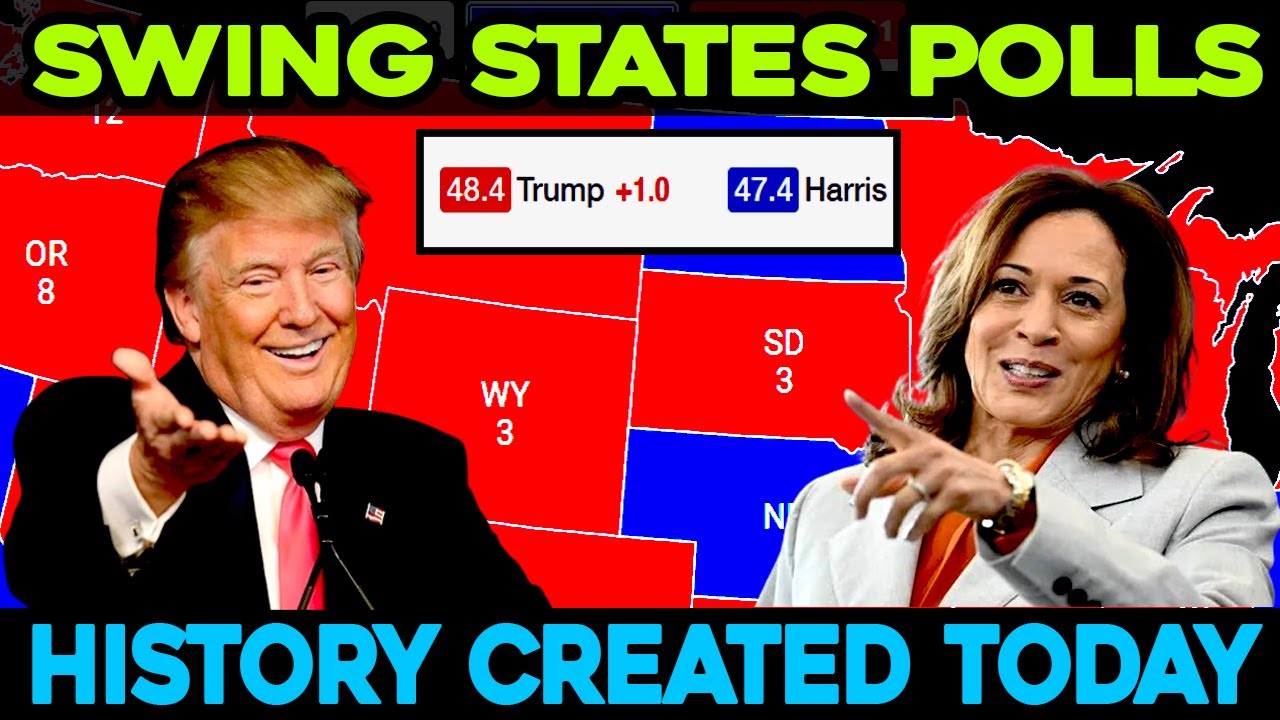 Trump is WINNING Every Swing State Polls ! Map Base Battleground States ...