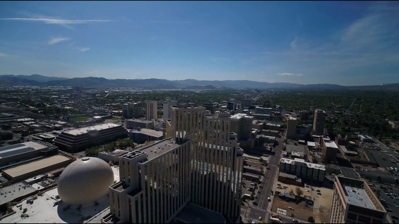 Aerial Views of Reno (United States) - YouTube