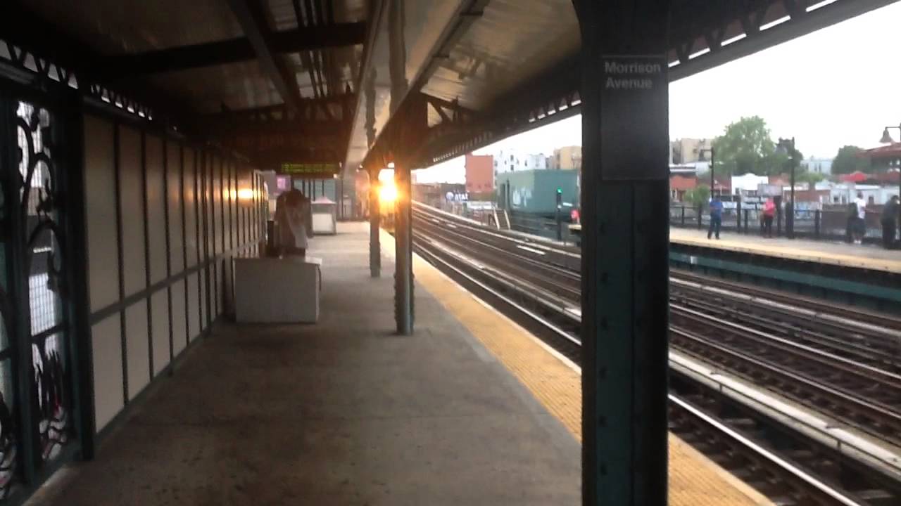 R47 MOW Train At Morrison Avenue-Soundview w A R36 Redbird Rollsign ...