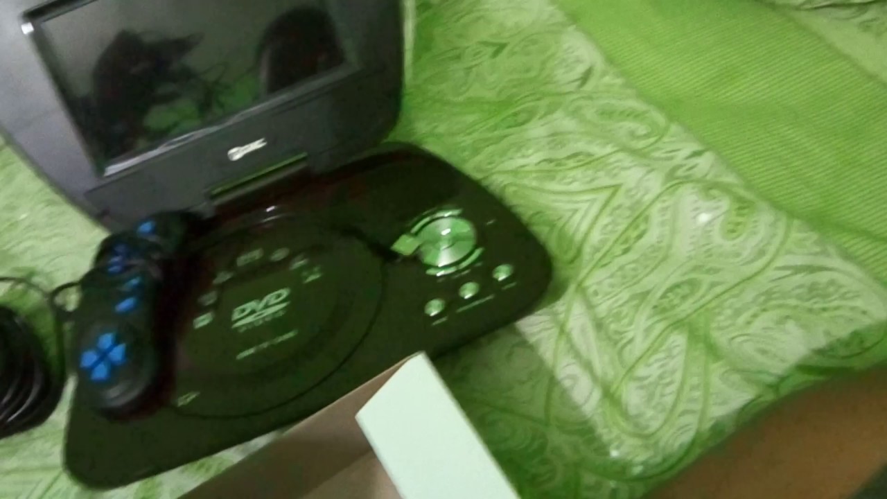 Unbox portable dvd player (GMC) - YouTube