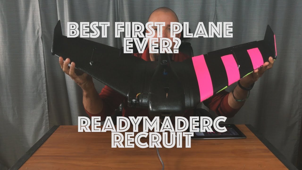 BEST FIRST PLANE EVER? READYMADE RC RECRUIT BNF/PNF WING - YouTube