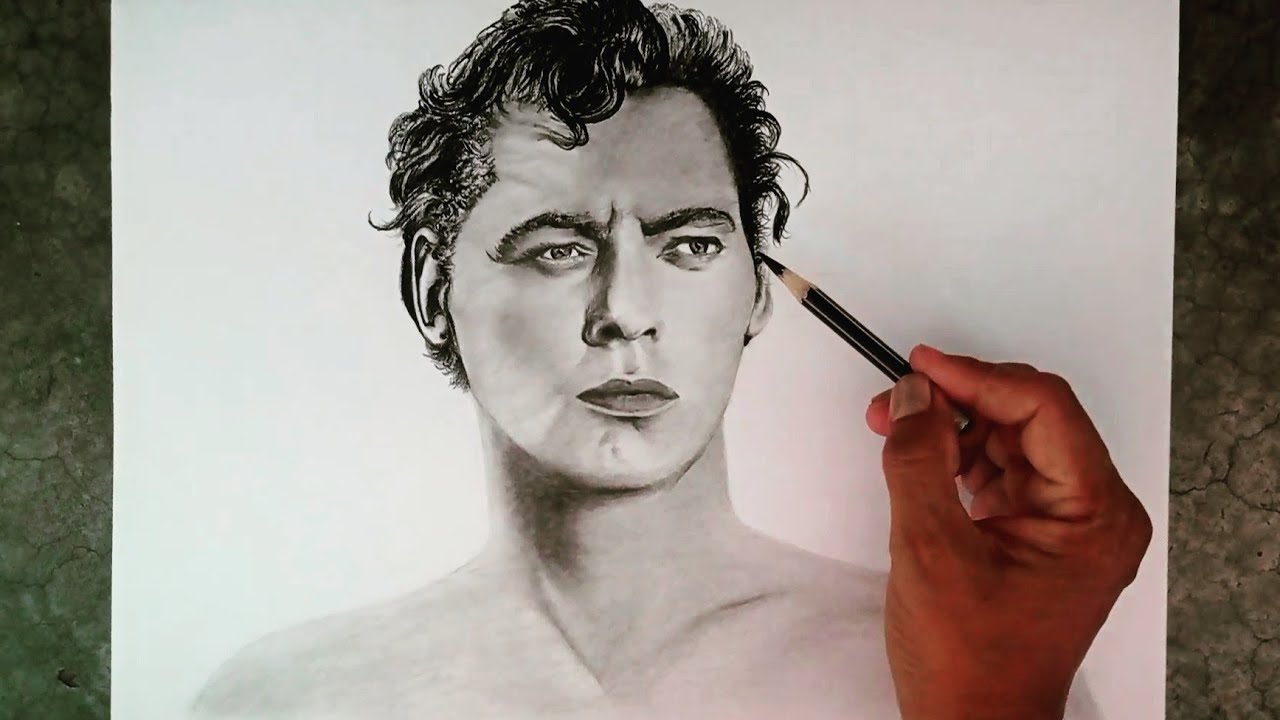 Tarzan. . Pencil drawing sketch. - YouTube