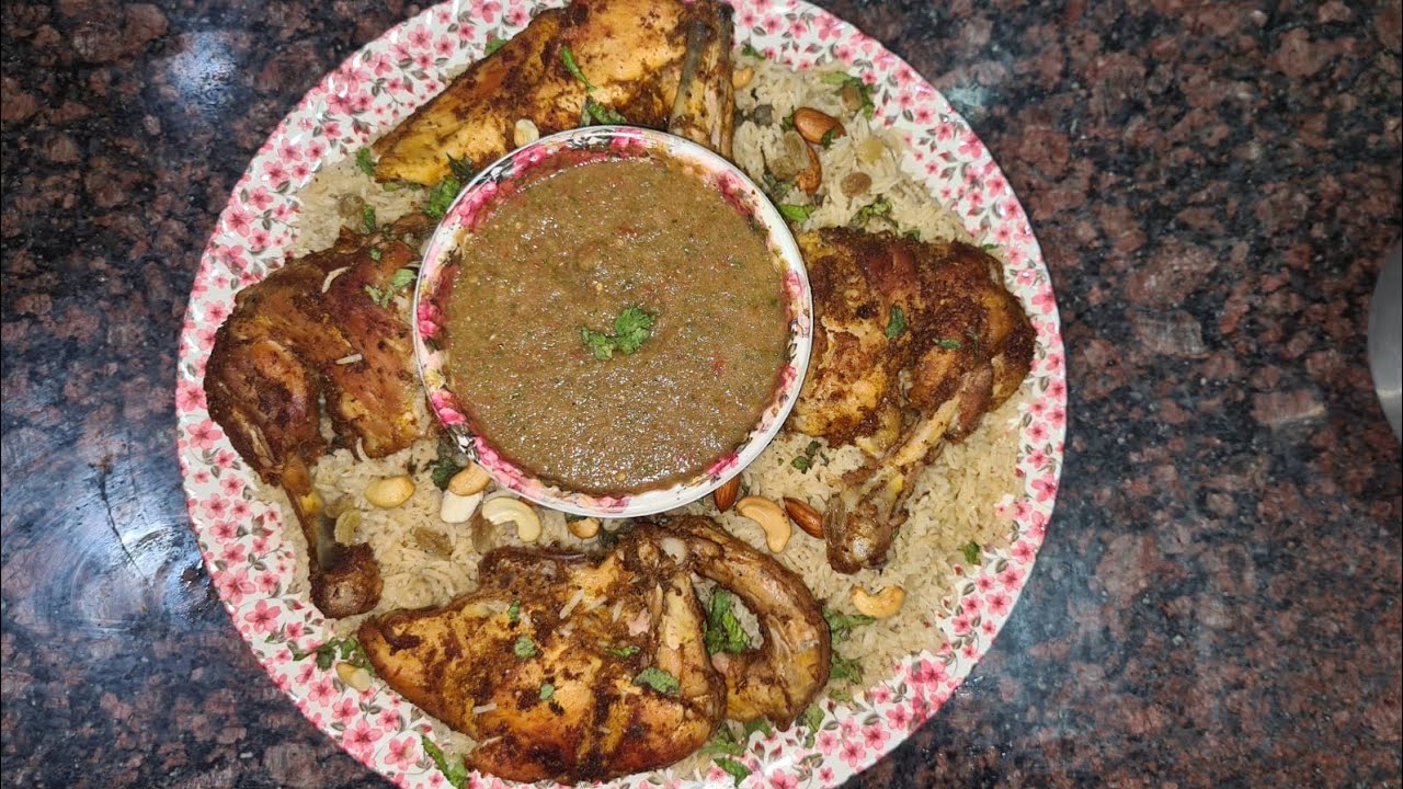 Chicken Mandi Recipe|Arabian Mandi|😋Mandi by Hyderabadi easy recipes ...