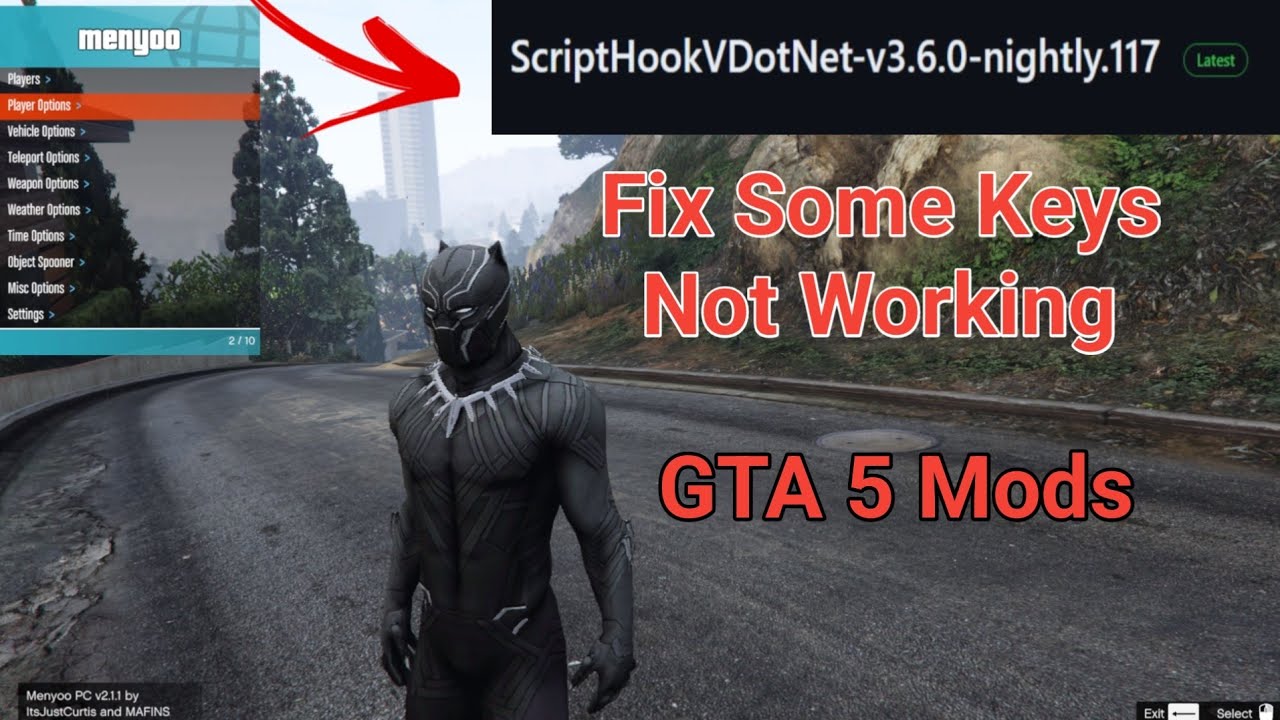 GTA 5 Script Hook Dotnet Nightly Update | GTA 5 Mode Fix Some Keys Not ...