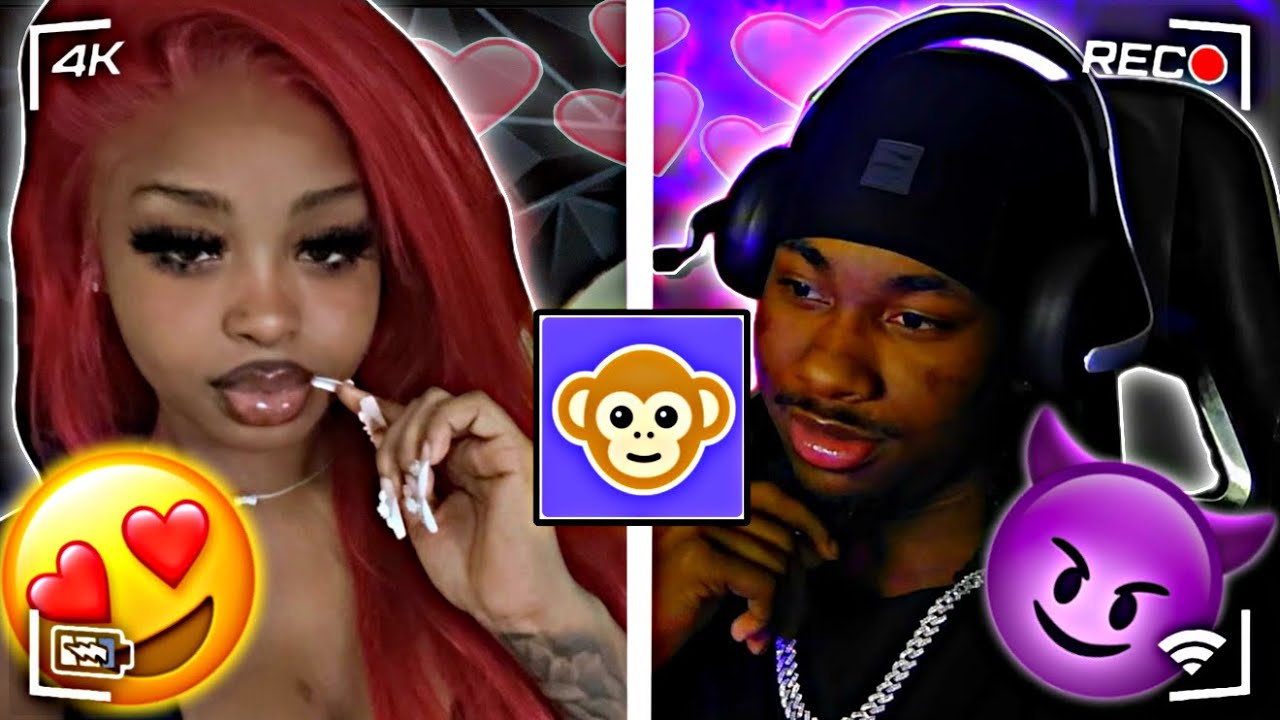 RIZZING UP EVERY BADDIE ON THE MONKEY APP LATE AT NIGHT😍😈 - YouTube