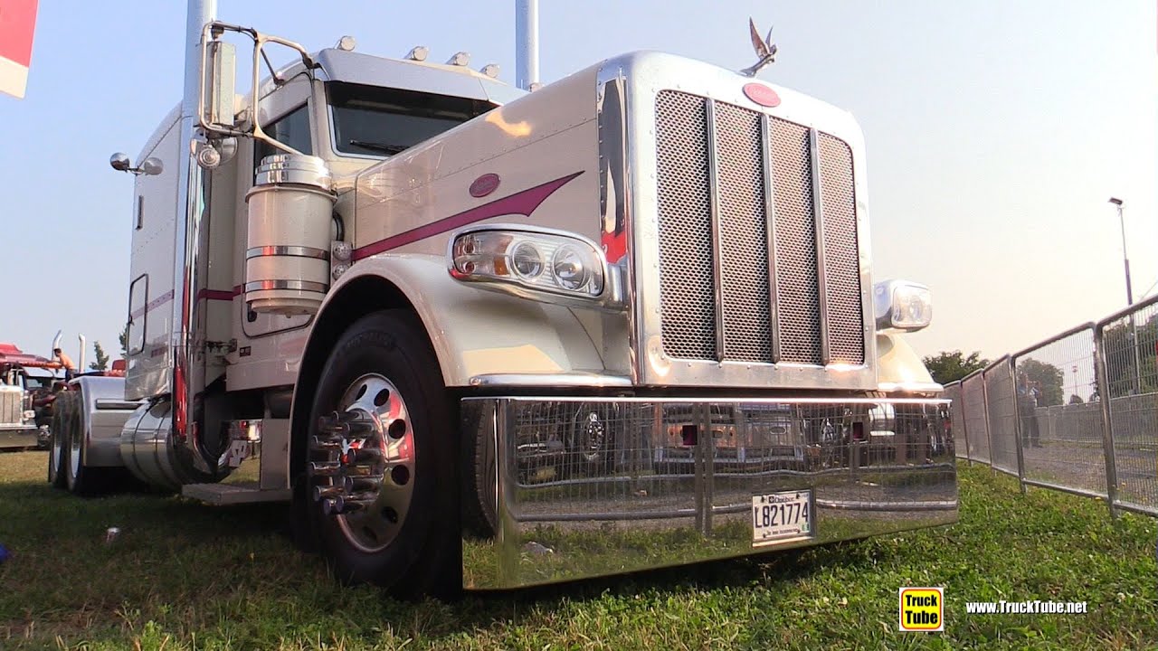 Peterbilt 389 Custom Sleeper - Exterior Tour - YouTube