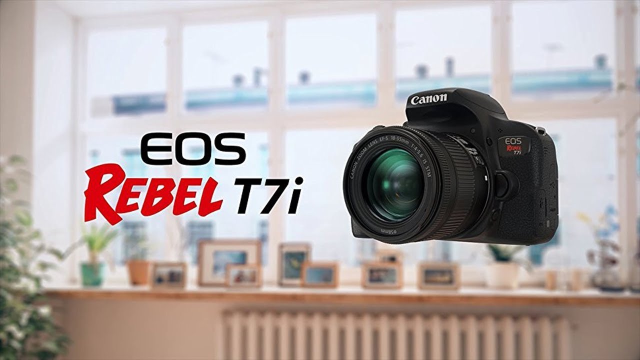 Canon EOS Rebel T7i SLR Camera Unboxing Review - YouTube