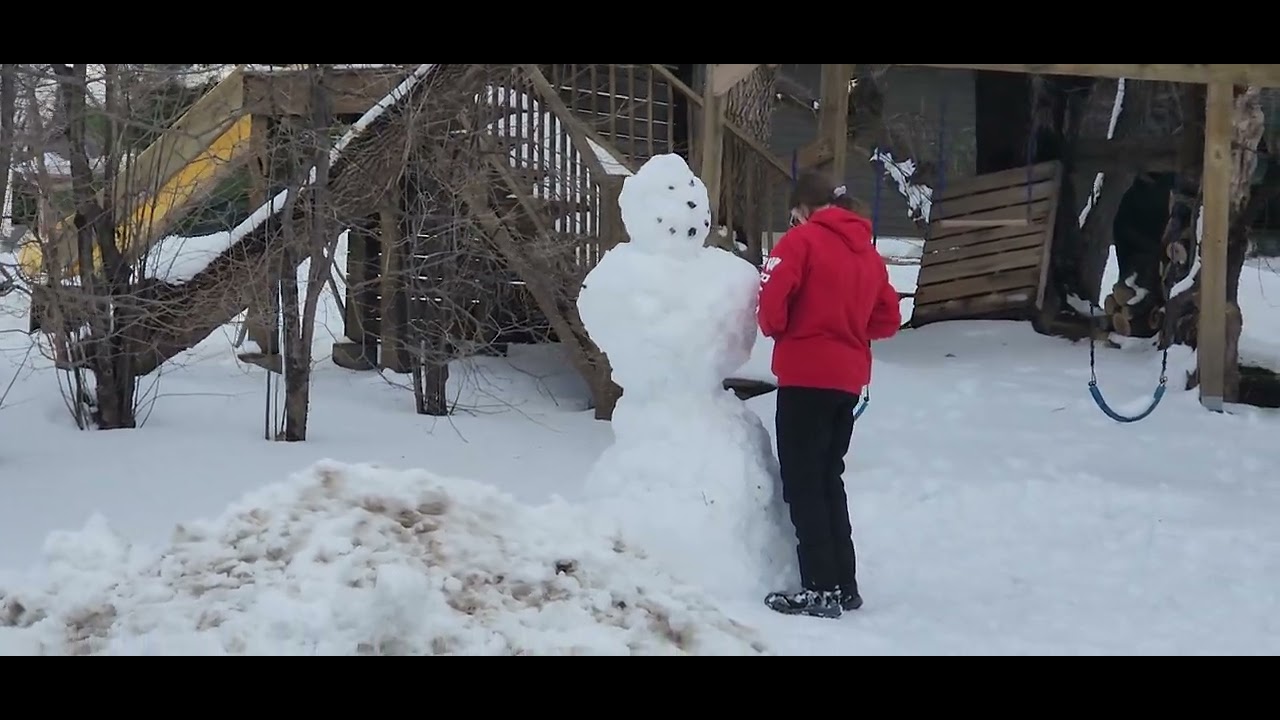 Perfect snowman weather - YouTube