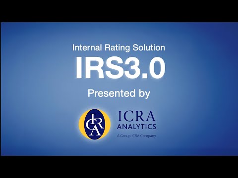 IRS 3.0 -Internal Rating Solution by ICRA Analytics | A Group ICRA Company