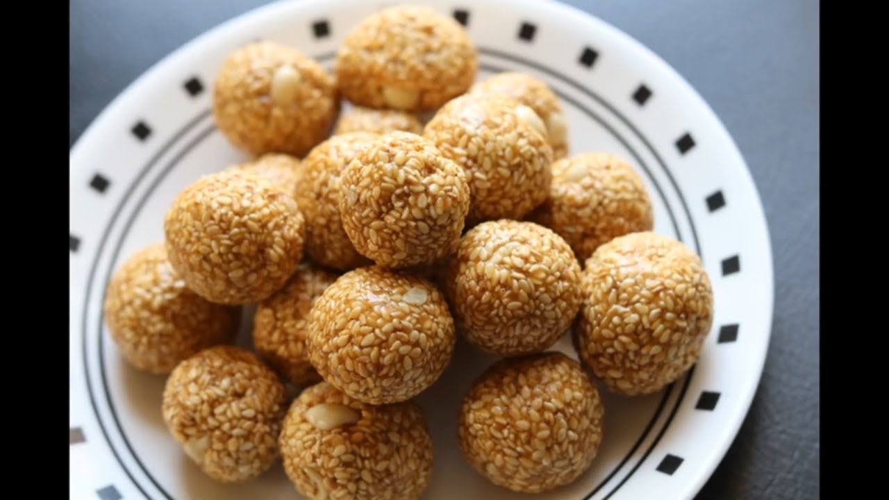 Tilache Ladoo (Makar Sankranti special ) recipe /Til ke ladoo/tilgul ...